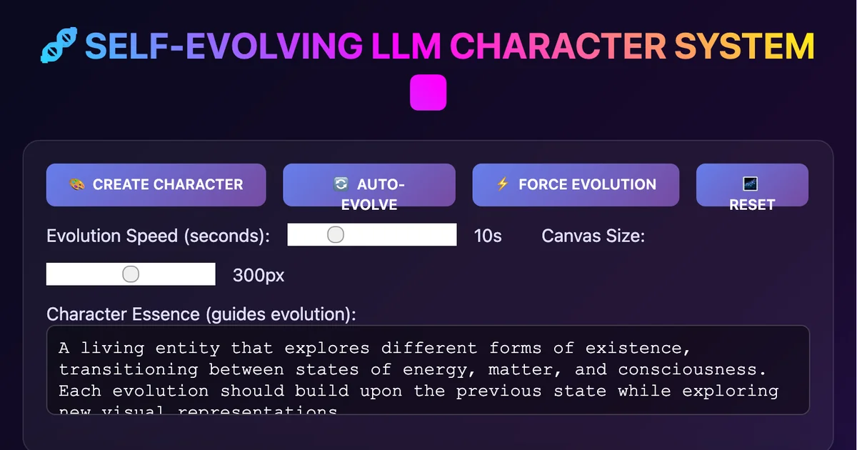 LLM-Controlled Character Animation System | Claude | Claude