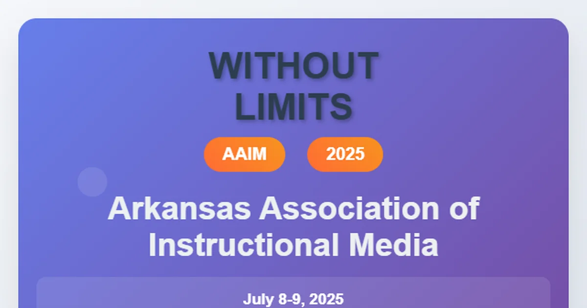 AAIM 2025 Conference Schedule at a Glance | Claude